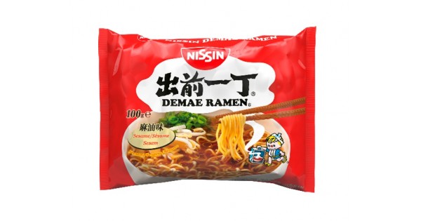 Instant Noodles Demae Ramen Sesame (Nissin) - 100g
