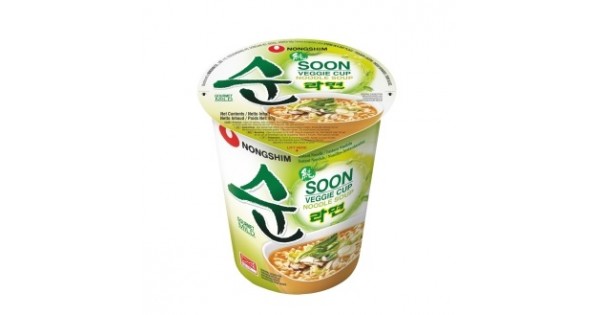 Instant Vegan Ramen Noodle Soup Cup Nongshim 67g