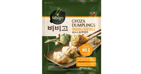 Gyoza with chicken and vegetables, Bibigo (frozen) - 600g