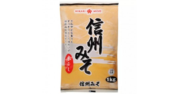 Misopasta, hele (Hikari Shiro miso) - 1 kg